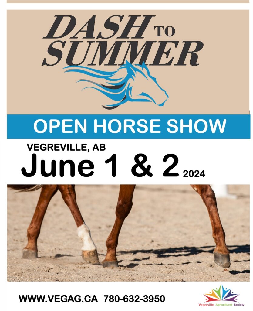 Dash to Summer Open Horse Show – Vegreville Agricultural Society