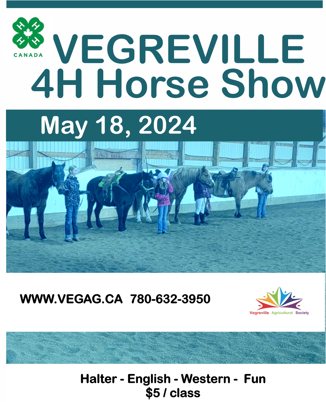 4H Light Horse Show – Vegreville Agricultural Society
