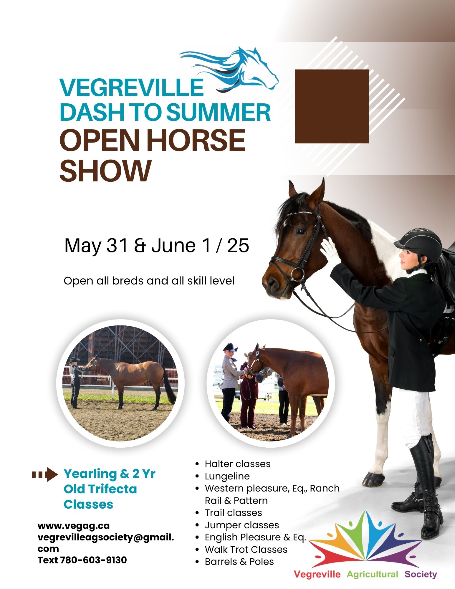Dash to Summer Open Horse Show – Vegreville Agricultural Society